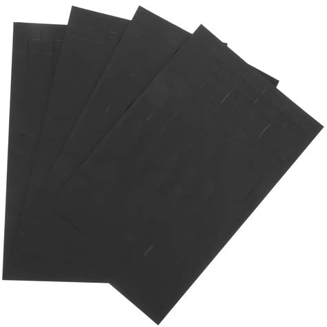 4 Sheets Window Light Blocker Blocking Covers Blackout Sticker