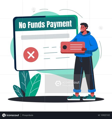 Male Facing Payment Error Illustration Free Download People
