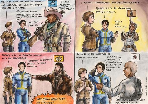 Helping Curie Fallout Concept Art Fallout Comics Curie Fallout