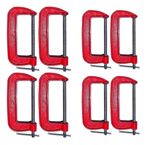 Kit 4 Grampos Sargento Tipo C 6 4 Tipo C 4 Charbs Frete Grátis