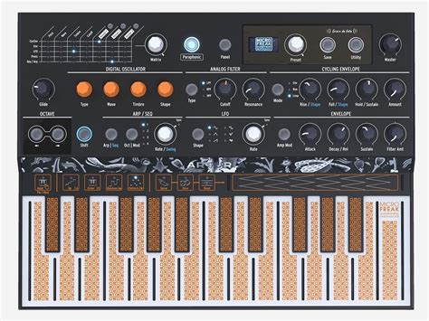 Arturia Microfreak Vocoder Edition Hybrid Synthesizer 25 Key Paraphonic Hybrid Hardware Synth