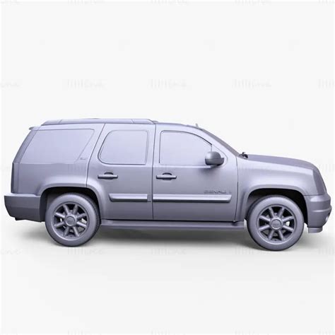 Gmc Denali Slt 3d Model