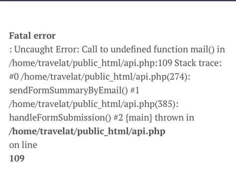 Cpanel Issue In Forms Error While Sending The Form Cpanel Sitejet Community