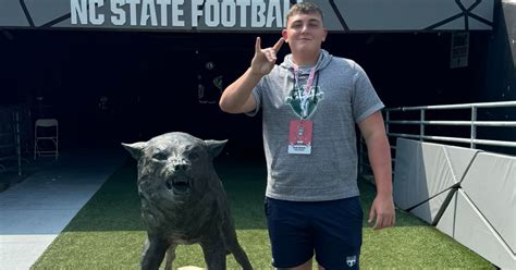 Nc State Ot Commit Brady Sakowitz Ready To Put Recruiting Hat On For Official Visit On3