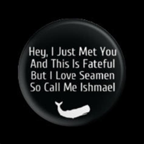 Ishmael Moby Dick Pin Etsy