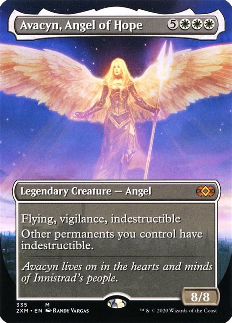 Avacyn Angel Of Hope Double Masters Mtg Print