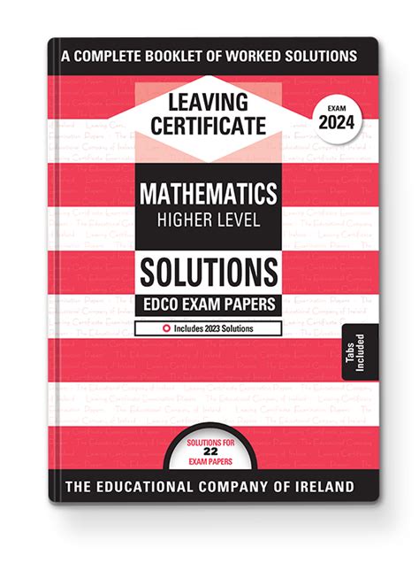 Lc Maths Hl Solns Edco Exam Papers