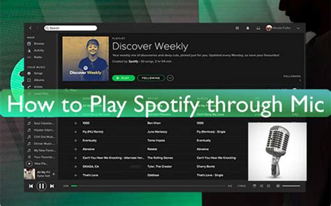 How To Stream Spotify Through Mic