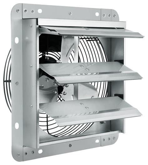 Vevor Shutter Exhaust Fan Bathroom Exhaust Fan Wall Mounted Aluminum