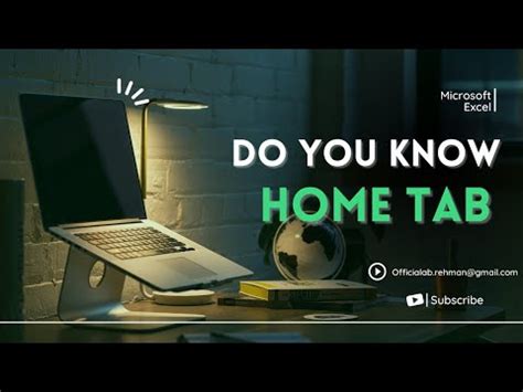 Home Tab Excel Complete Use In Urdu Excel Tutorial For Beginners In Urdu YouTube