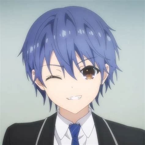 Shido Itsuka 💙 Date A Live Season 5 Shidou Smiling Shido From Blue