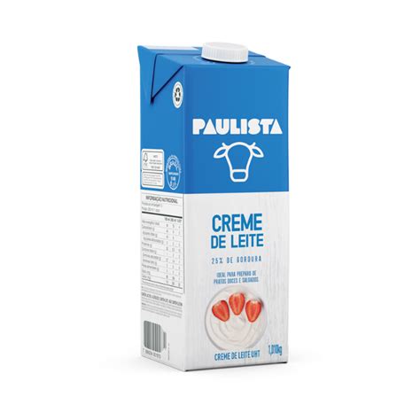 Creme De Leite Paulista 25 Gordura 101kg