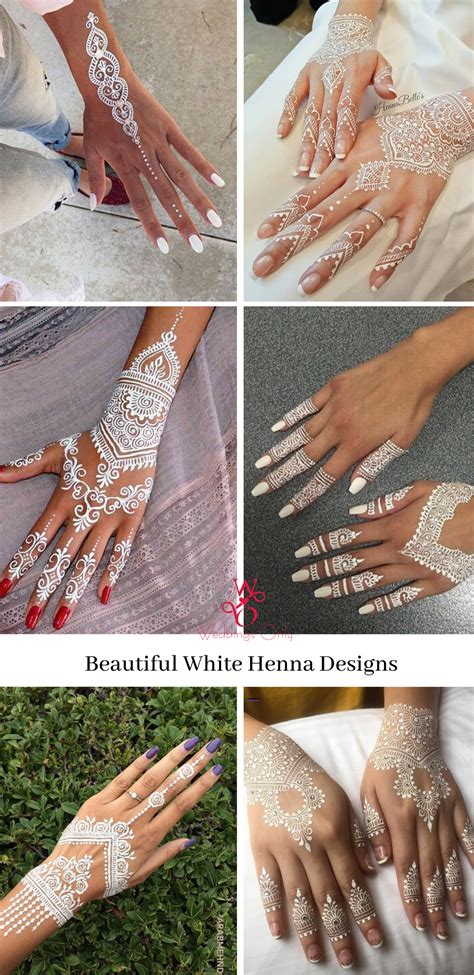 Trending White Mehendi Inspiration White Henna Henna Designs Artofit