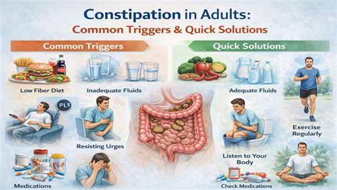 Constipation In Adults Common Triggers And Quick Solutions For Fast Relief