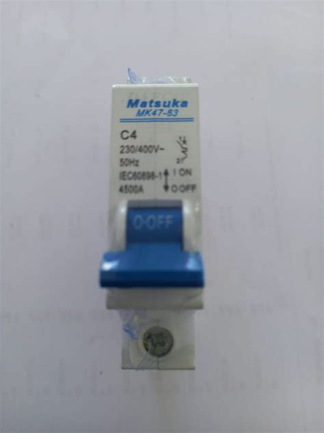 Mcb Matsuka Mk1 63 1 Phasa 4 A