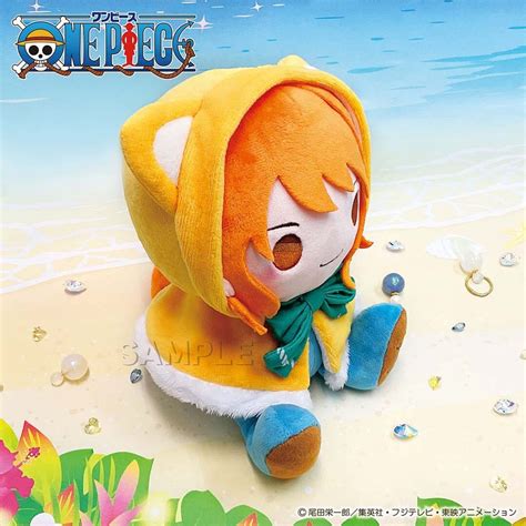 Nami Chibi Plush Kemopon One Piece Authentic Japanese One Piece