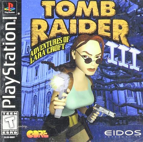 Tomb Raider Iii Adventures Of Lara Croft Playstation One Ps1 Video