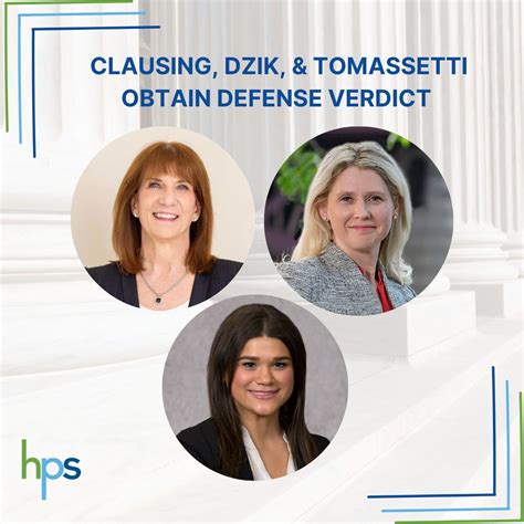 Congratulations To Hps Attorneys Marilee Clausing Katherine Dzik And