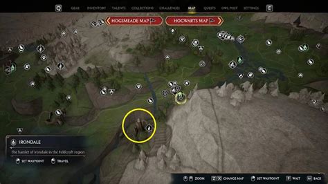 Well Well Well Location In Hogwarts Legacy Treasure Map Location