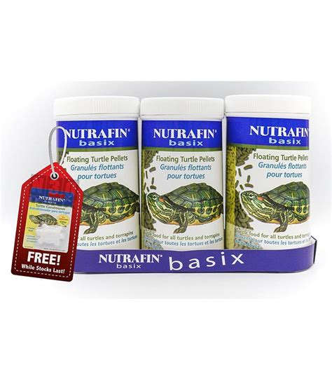 Nutrafin Turtle Pellets 360g A7428 3 Pack Terrapins Food