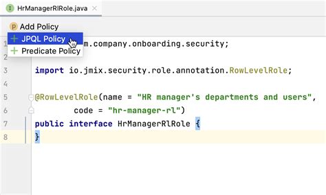 9 Data Access Control Jmix Documentation 9 Data Access Control Jmix Documentation