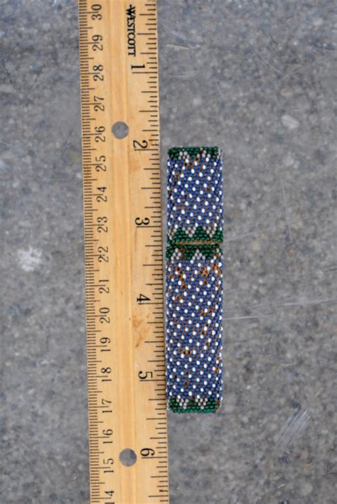 Beaded Needle Case Sailor Made Samuel Herrup Antiques