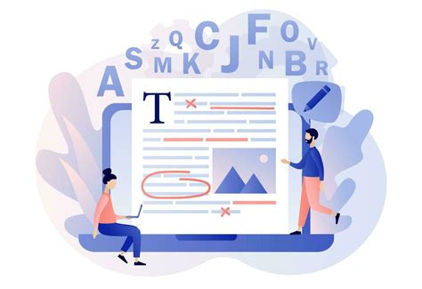 Editor And Copywriting Services Online Editing On Laptop Tiny People