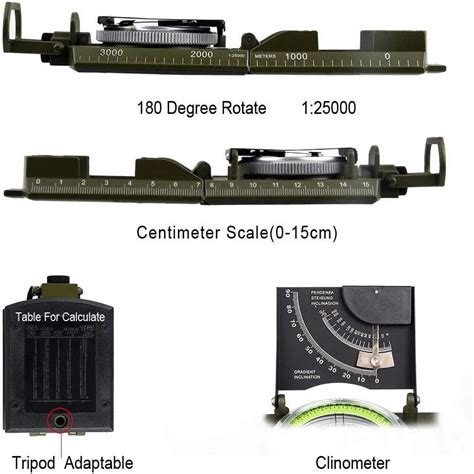 Military Aiming Navigation Compass Etobillion
