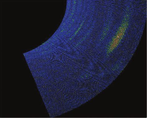 Phased Array Sector Scan Results A No Discontinuities B 635 Mm