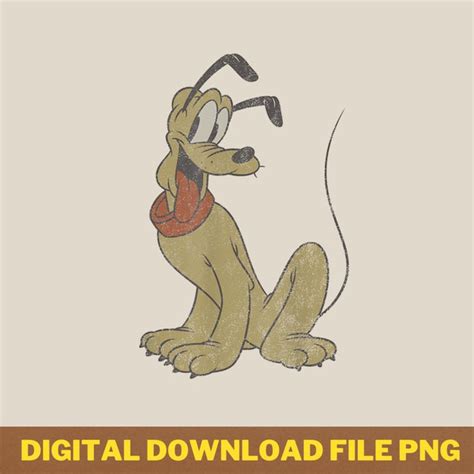 Disney Classic Pluto Graphicpng Png Disney Pluto Png Disn Inspire
