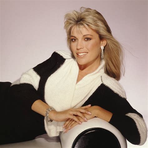 Vanna White Young A Look At The Game Show Icons 80s Style Womans