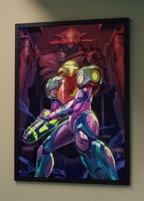 Metroid Samus Posters And Prints By Lamp Printler