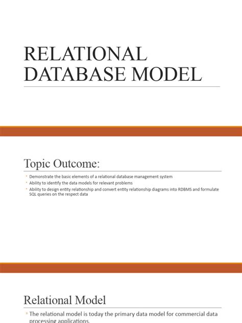 Relational Database Modeling And Normalization Pdf Relational