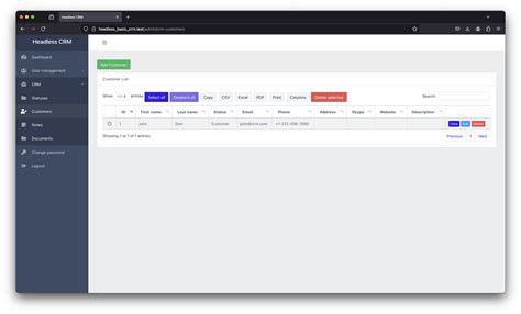 Headless Crm Source Code Sellanycode