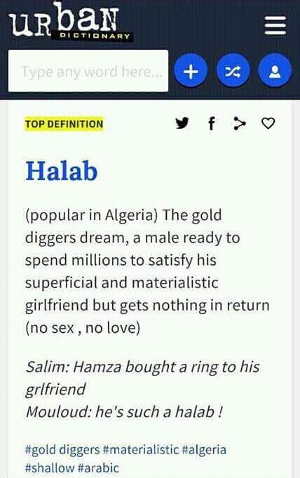 Halab Meaning Ralgeria