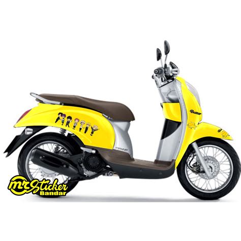 Decal Sticker Scoopy Full Body Fi Scopy Decal Sticker 2017 2018 2019 2020 2021 2022 Newest