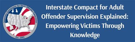 Tdcj Our March Webinar Will Be The Interstate Compact For Adult Offender Supervision Explained