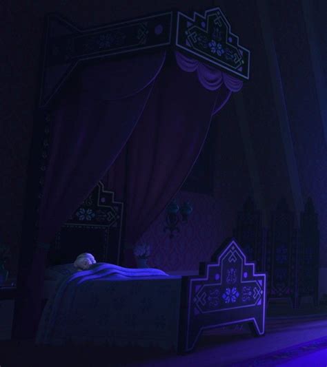 Elsa Bed Frozen Bedroom Frozen Inspired Bedroom Frozen Art