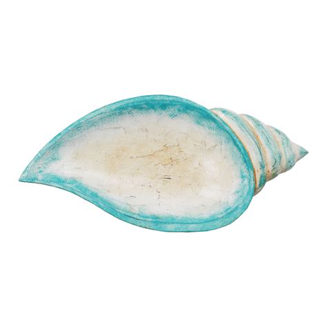 Wood Conch Shell Bowl Candf Enterprises Inc