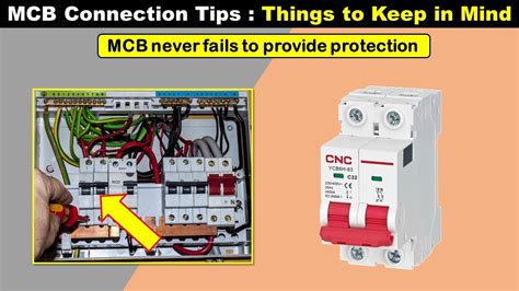Things To Remember While Doing MCB Connection TheElectricalGuy YouTube