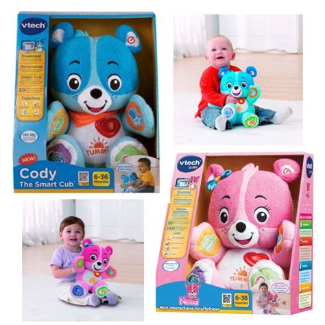 น้องหมีสอนภาษาพร้อมกล่อมนอน Vtech Cody Cora The Smart Cub™ Th