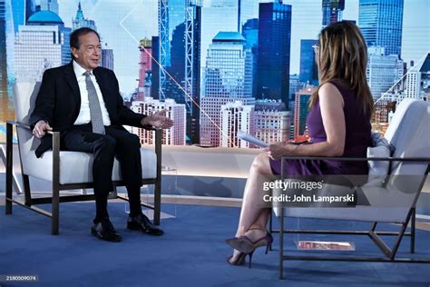 Fox Anchor Maria Bartiromo Interviews John Paulson During Mornings