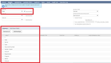 Netsuite Saved Search For Accounts Payable Review