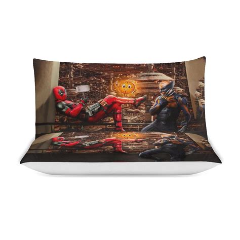 Deadpool Bedding Sets Cute Bed Cover Anime Cartoon 3d Printed Lightweight Room Decor Sets 1