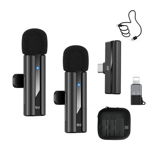 Thl Wireless Lavalier Mics Iphone Android Crystal Clear Shop Today Get It Tomorrow