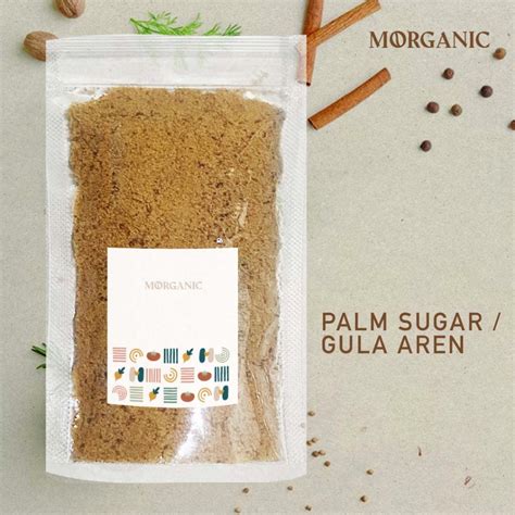 Jual Gula Aren Bubuk Organik Palm Sugar Gula Semut Organik 20gr