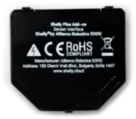 Shelly Plus Addon Shellyplusadd Dustinno