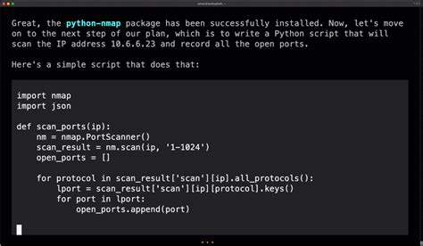 Установка и использование Open Interpreter
