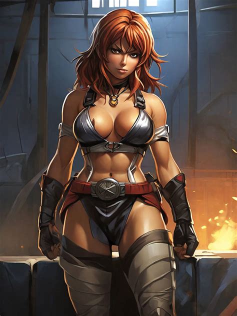 Sexy Muscle Woman By Fantasyartbyme On Deviantart