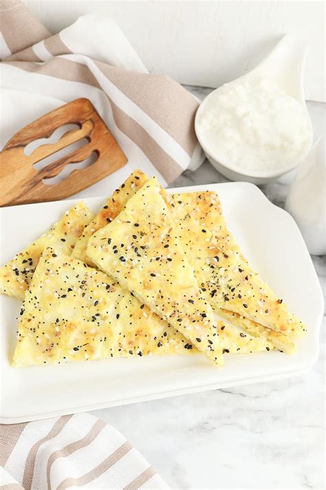 Keto Cottage Cheese Flatbread 2 Net Carbs Per Serving